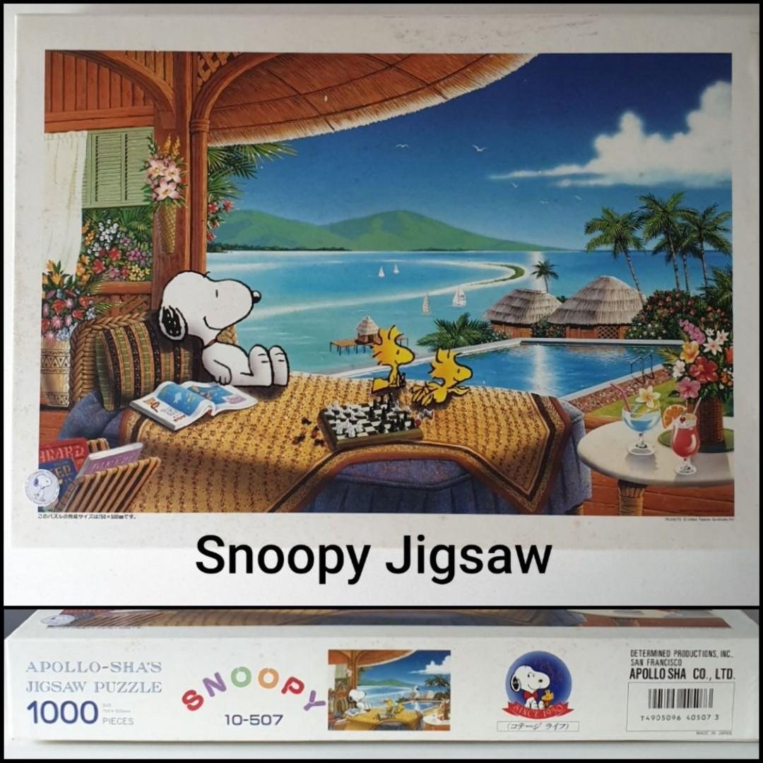Snoopy Jigsaw Puzzle, Hobbies & Toys, Toys & Games on Carousell