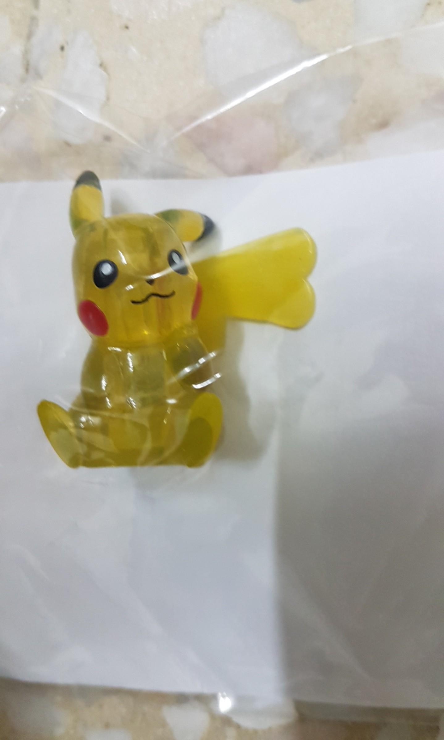 Takara Tomy Limited Edition Clear Pikachu (Female) Mon Colle EX Figure ...