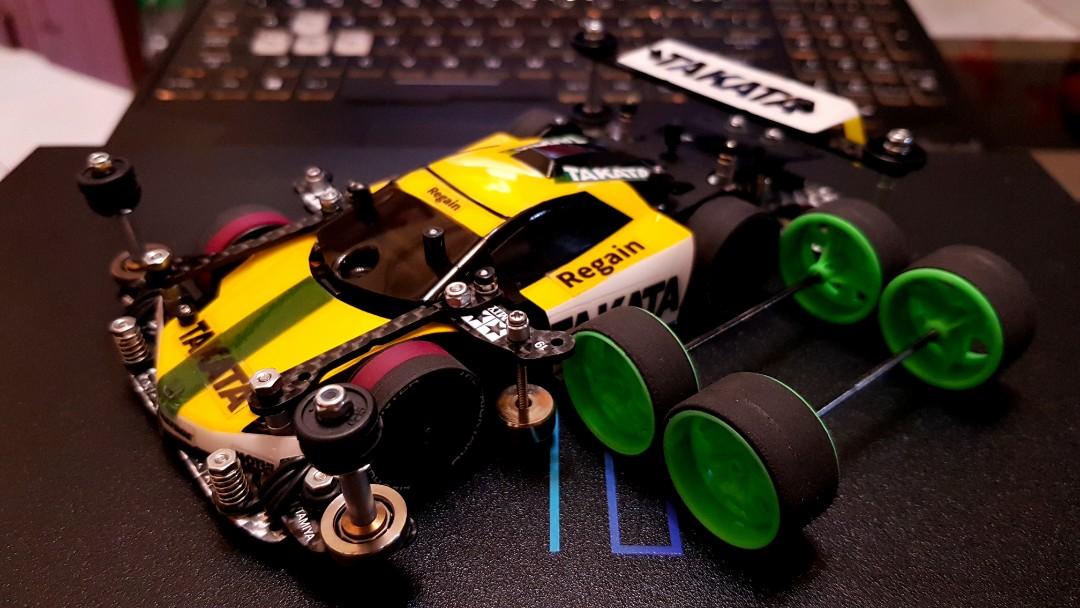 FOR SALE: Tamiya Mini 4WD Takata Dome NSX 2003 custom build - MS ...