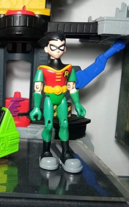Teen Titans: Action Sound Robin - 5" Action Figure - Bandai 2004 ...