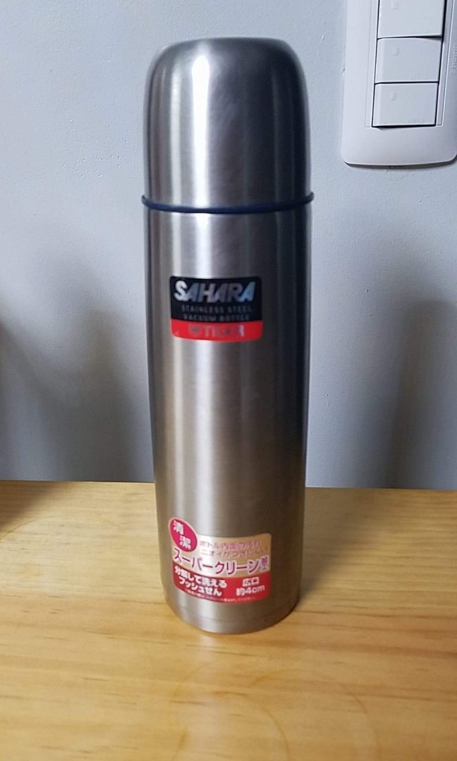 Tiger Vacuum Flask 500ml (Made in Japan)/ Made-in-Japan Stainless Steel Thermal Bottle 500ml, TV ...