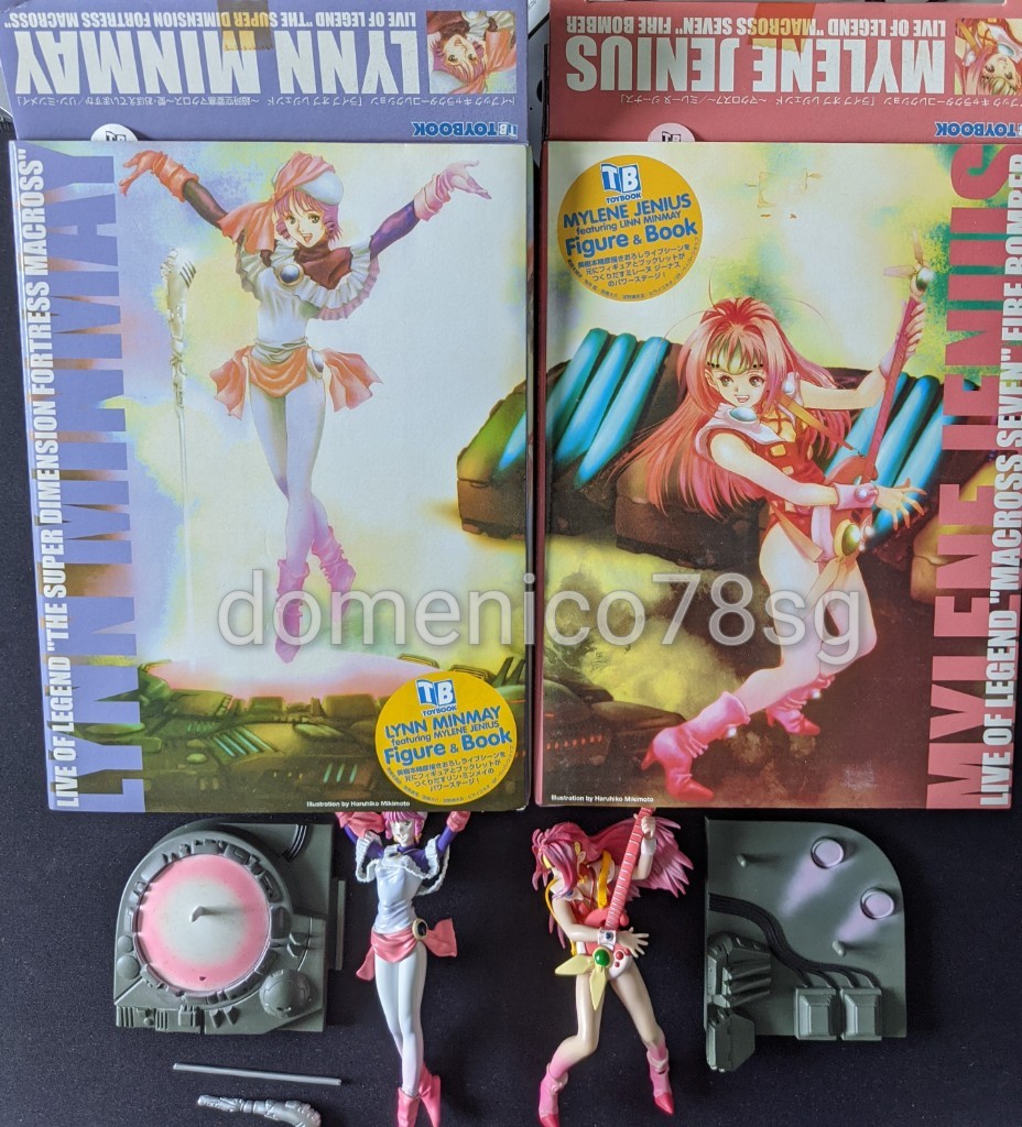 Toy Book Character Collection Live Of Legend Macross 7 Mylene & Macross ...