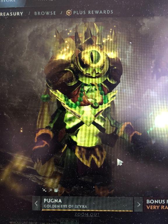 Very Rare Pugna Golden Eye of Ix'yxa Life Drain - DOTA 2 TI 2020 ...