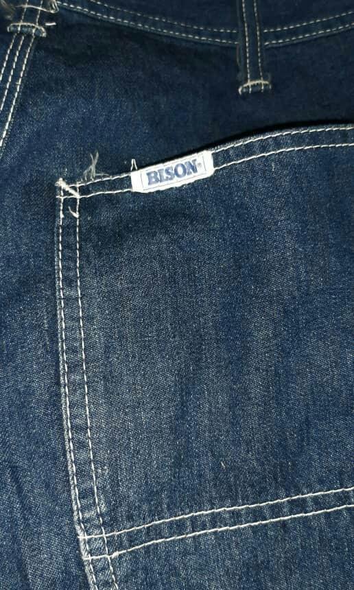 VINTAGE BISON SHORT PENT, Men's Fashion, Bottoms, Trousers on Carousell