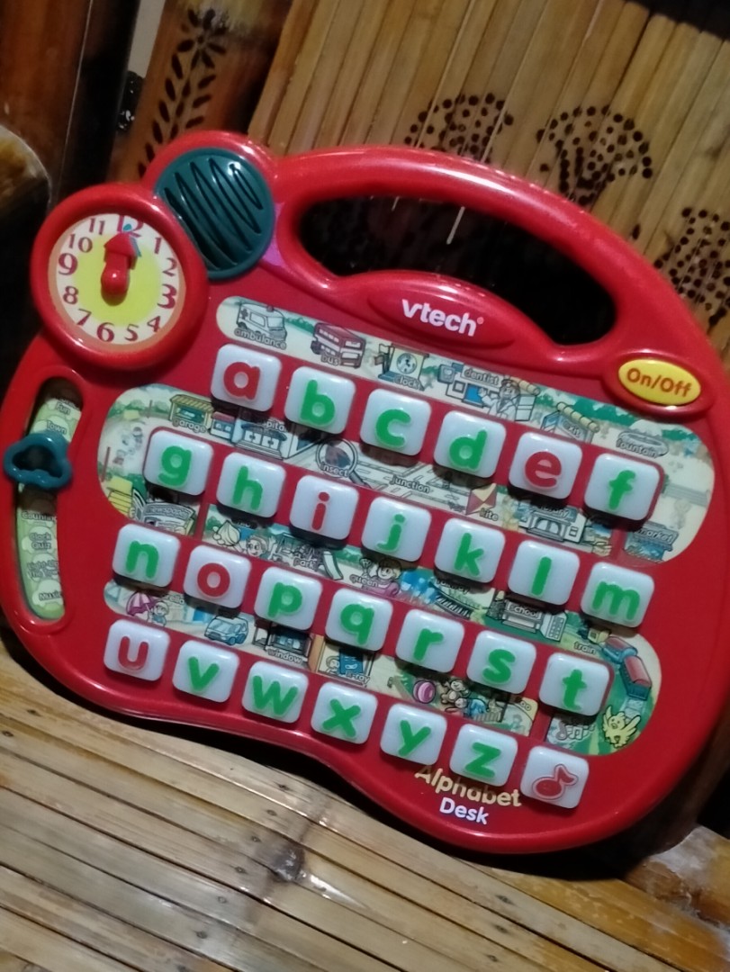 Vtech alphabet desk, Babies & Kids, Infant Playtime on Carousell