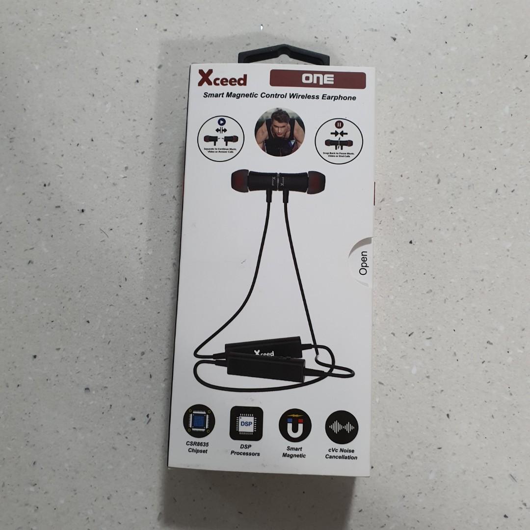 New! Xceed ONE Bluetooth Earphones, Audio, Earphones on Carousell