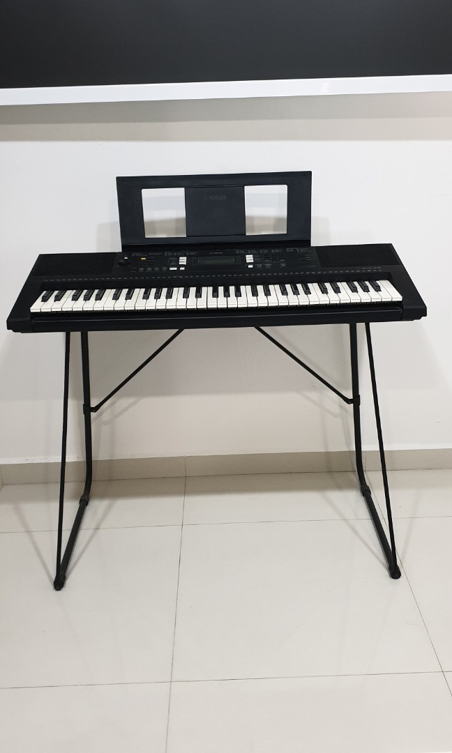 YAMAHA E343 KEYBOARD WITH STAND (Price Nego), Hobbies & Toys, Music ...