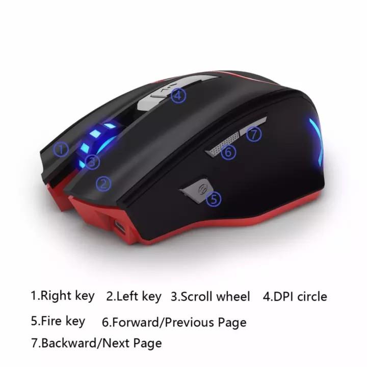 Zelotes F18 Wireless/Wired Gaming Mouse, Computers & Tech, Parts ...