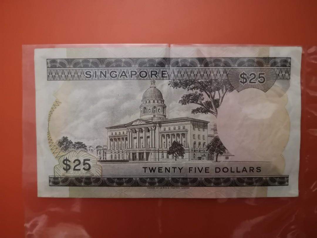 $25 Dollar note Singapore Orchid series, Hobbies & Toys, Memorabilia ...