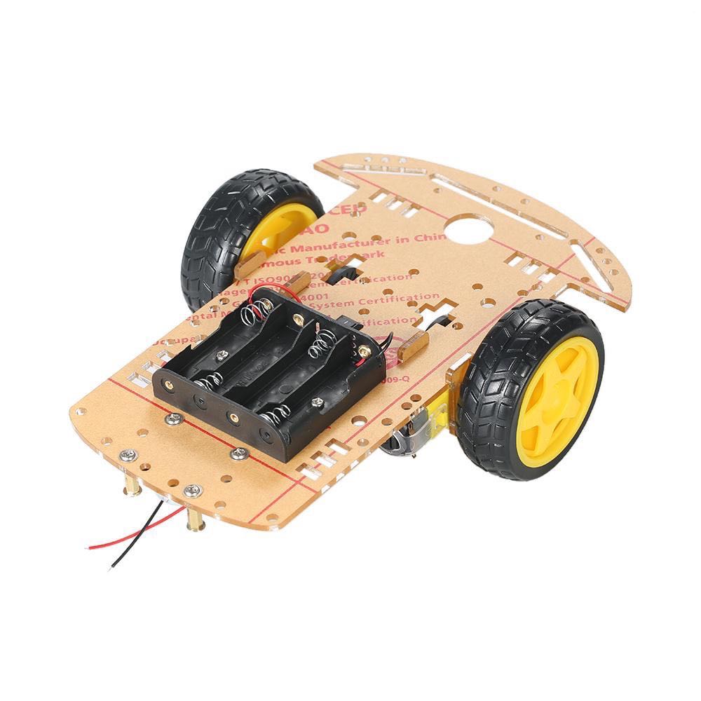 2-Wheel Smart Car Chassis DIY Kit Tracing Car with Speed Encoder 2 ...