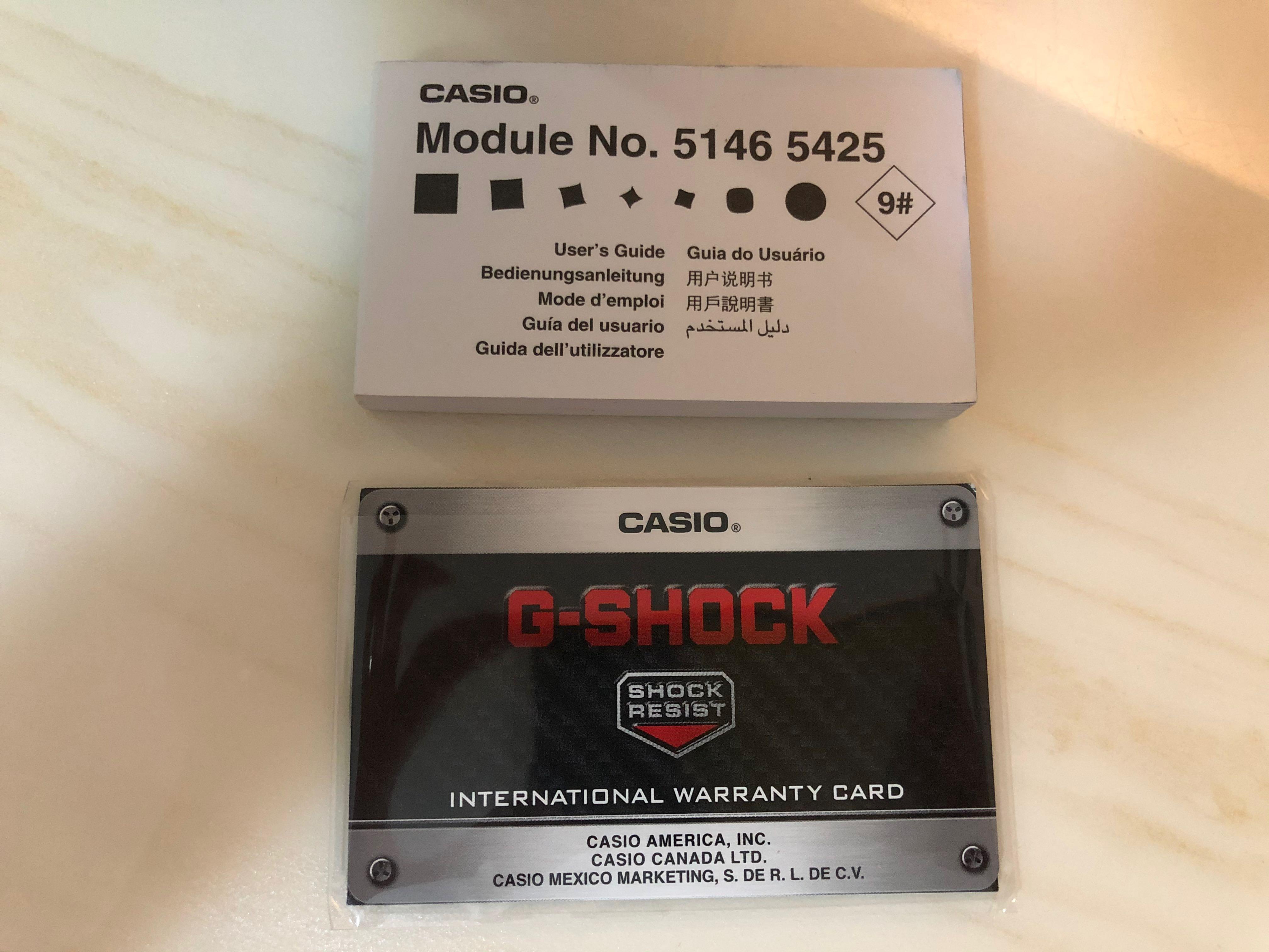 全新 限量版 海賊王手錶 G-SHOCK ONE PIECE MODULE NO. 51465425, 名牌, 手錶 - Carousell