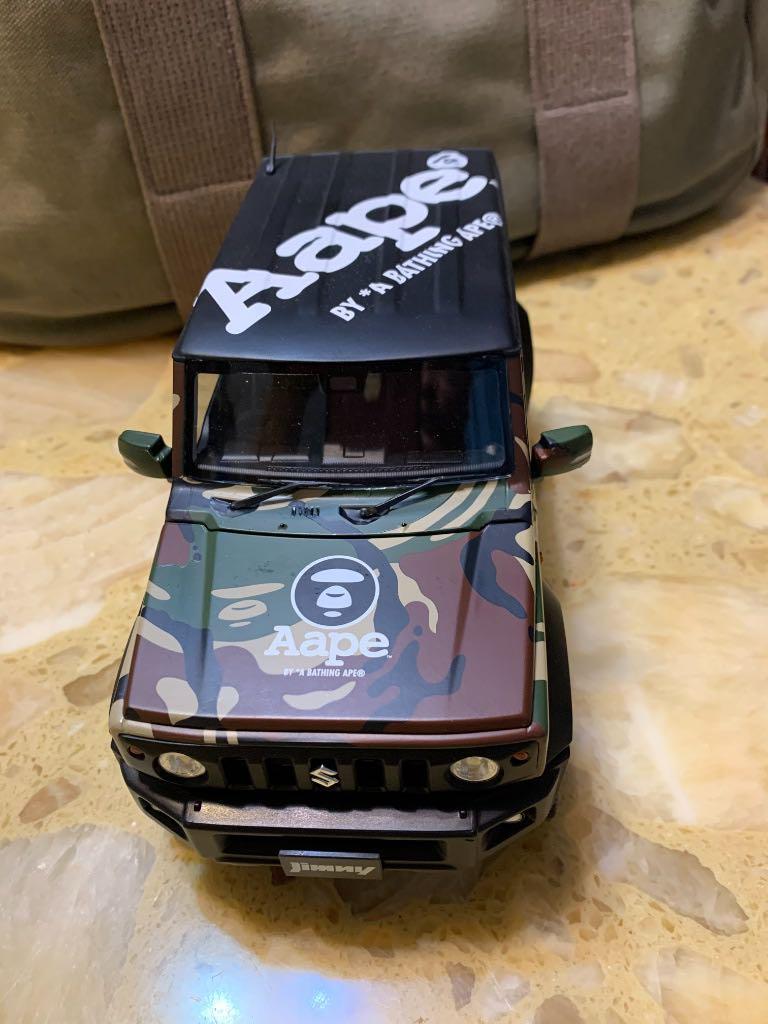 AAPE x POPRACE SUZUKI JIMNY BY BM CREATIONS DIECAST 1/18 SCALE MODEL ...