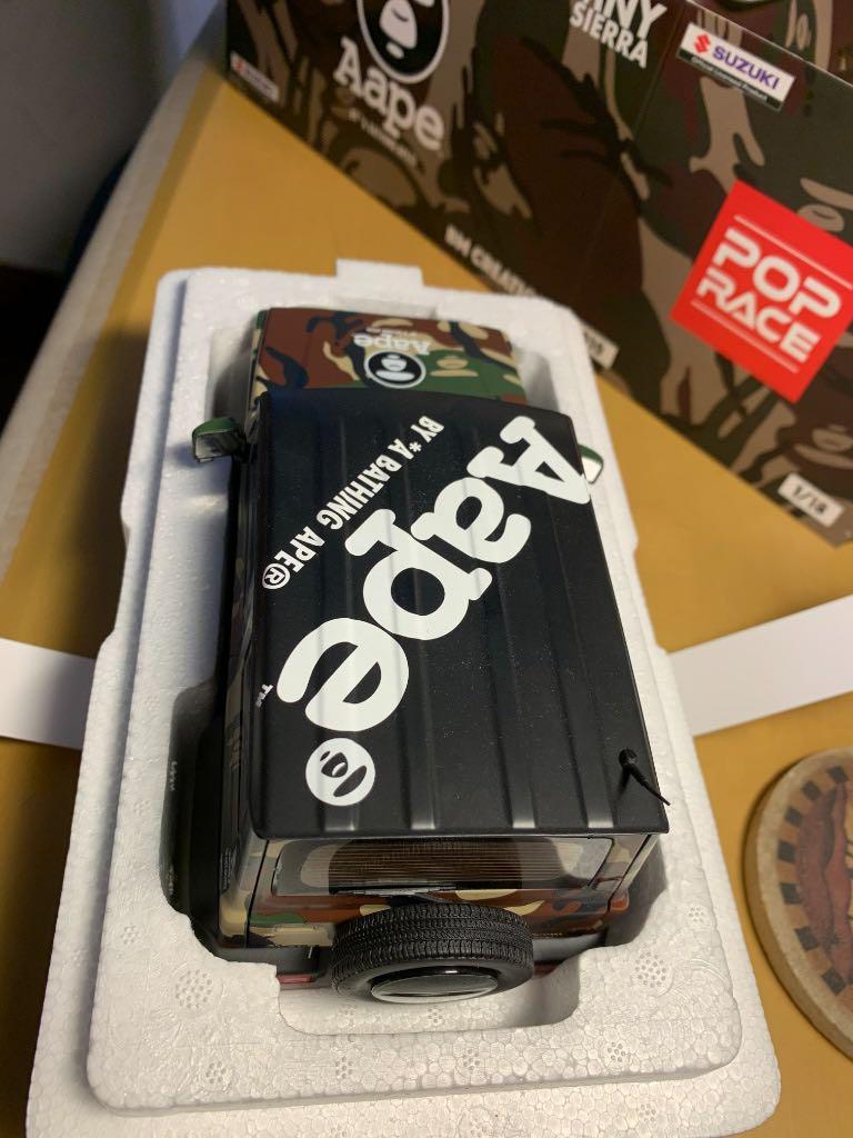 AAPE x POPRACE SUZUKI JIMNY BY BM CREATIONS DIECAST 1/18 SCALE MODEL ...