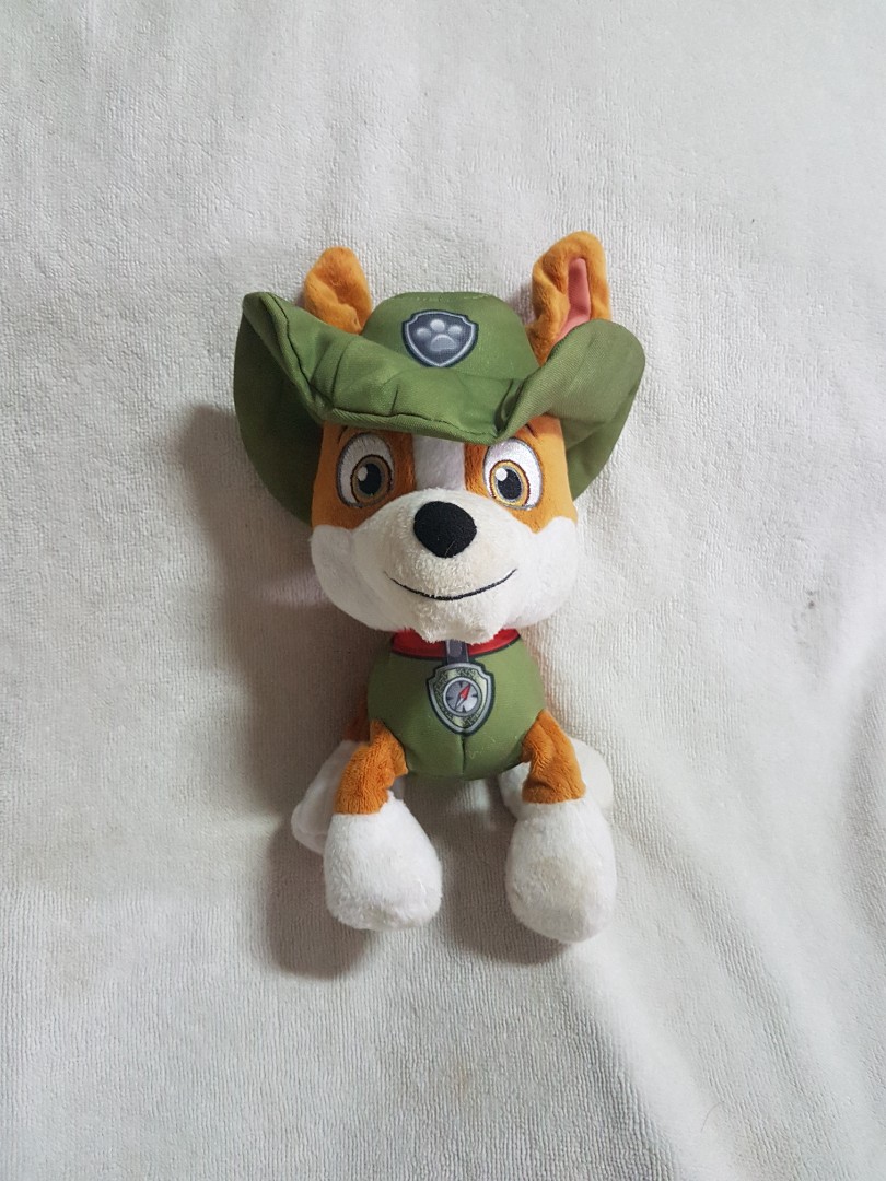 Authentic Nickelodeon Paw Patrol - Tracker Plush Soft Toy, Hobbies ...