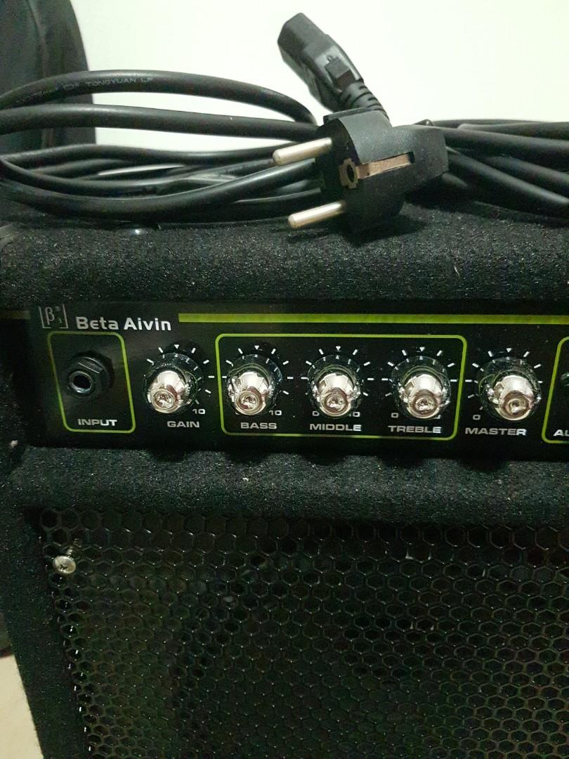 Bass Amplifier Beta Aivin BP20, Audio, Soundbars, Speakers & Amplifiers ...