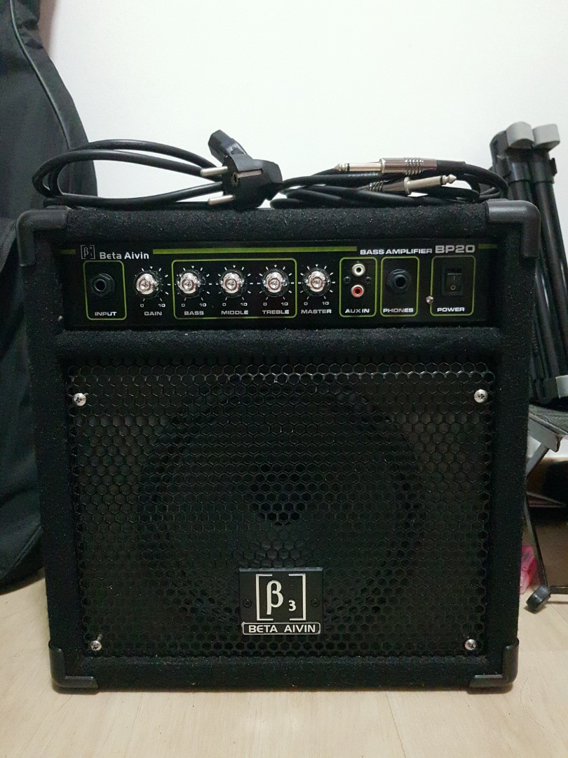 Bass Amplifier Beta Aivin BP20, Audio, Soundbars, Speakers & Amplifiers ...