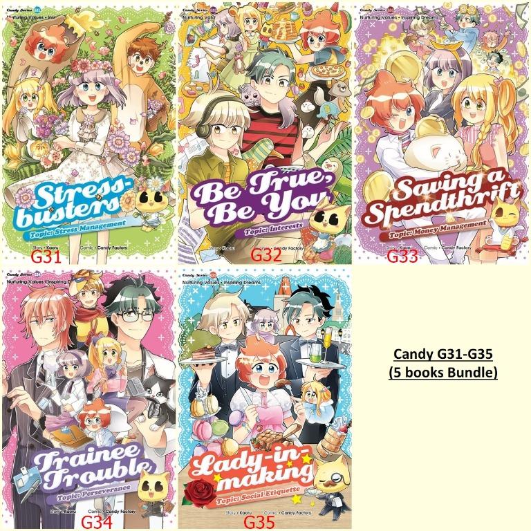 [BN] Candy Series G01-G49 (5 Books Bundle) and 5th Anniversary Fun ...