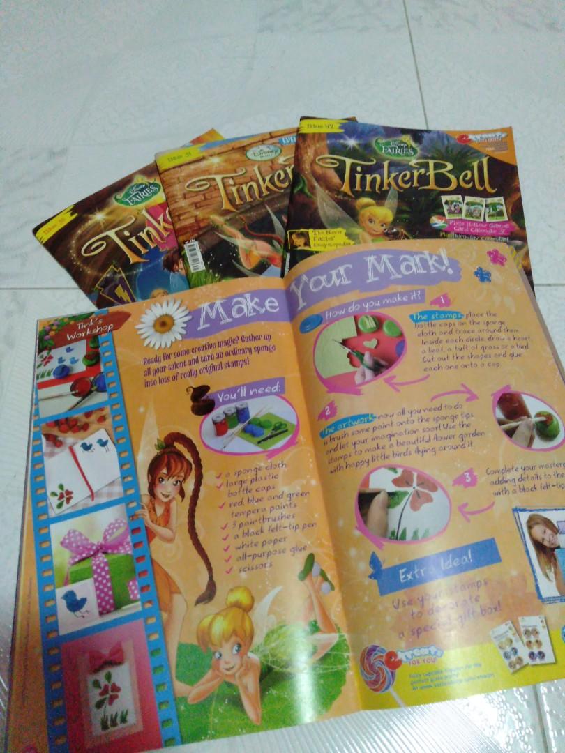 Children's magazine/comic - Disney fairies TinkerBell, Books ...