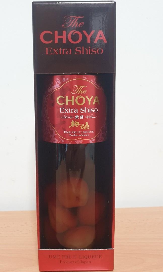 CHOYA EXTRA SHISO 700ML, Food & Drinks, Alcoholic Beverages on Carousell