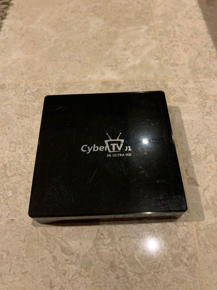 Cybertv J1 4K Ultra HD tv box, TV & Home Appliances, TV & Entertainment ...