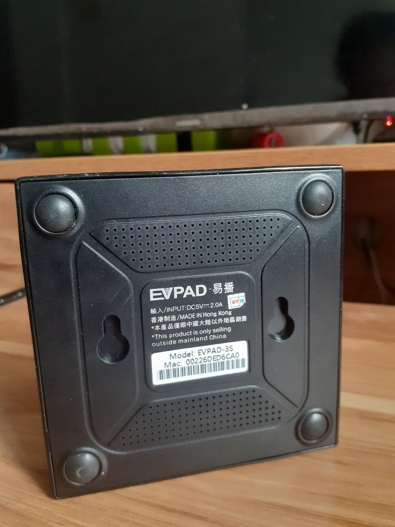 EVPAD 3S TV BOX ORIGINAL FREE WLAN CABLE, Hobbies & Toys, Music & Media ...