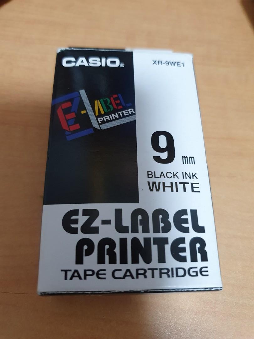 EZ-Label printer - Tape cartridge 9mm B-ink, Hobbies & Toys, Stationery ...