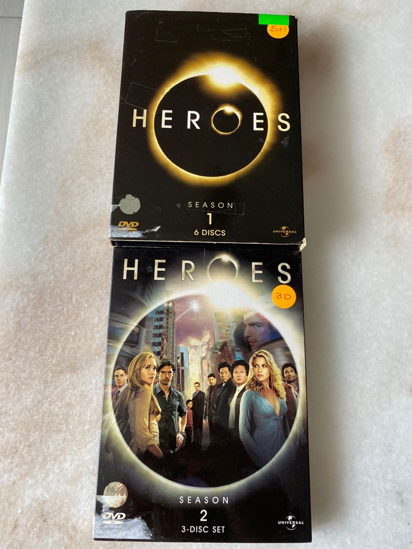 Heroes - Season 1 to Season 2, TV & Home Appliances, TV & Entertainment ...
