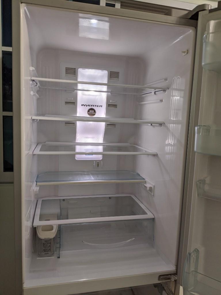 HITACHI fridge Inverter 365L Solfege with Nano Titanium Technology (R ...