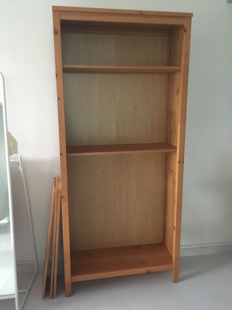 ikea hemnes bookcase (sides are warped), Furniture, Shelves & Drawers ...