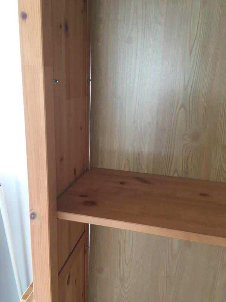 ikea hemnes bookcase (sides are warped), Furniture, Shelves & Drawers ...