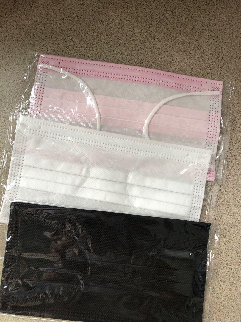 Individually packed disposable mask, Health & Nutrition, Face Masks ...