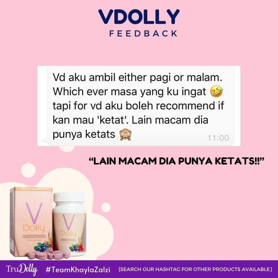 JAMU VDOLLY BY FAZURA / V DOLLY, Health & Nutrition, Health Supplements ...