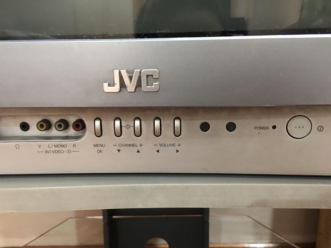 JVC box TV w/ Stand, Audio, Other Audio Equipment on Carousell