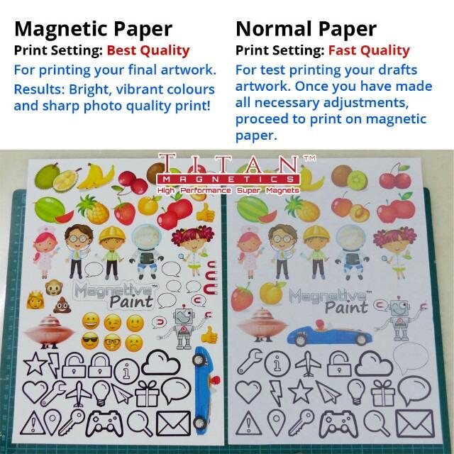 Magnetic Inkjet Paper A4 - Printable Magnet Sheets Carousell Only ...