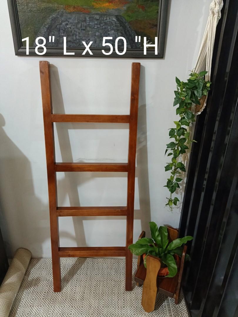 Mahogany Ladder accent, Furniture & Home Living, Outdoor Furniture on ...