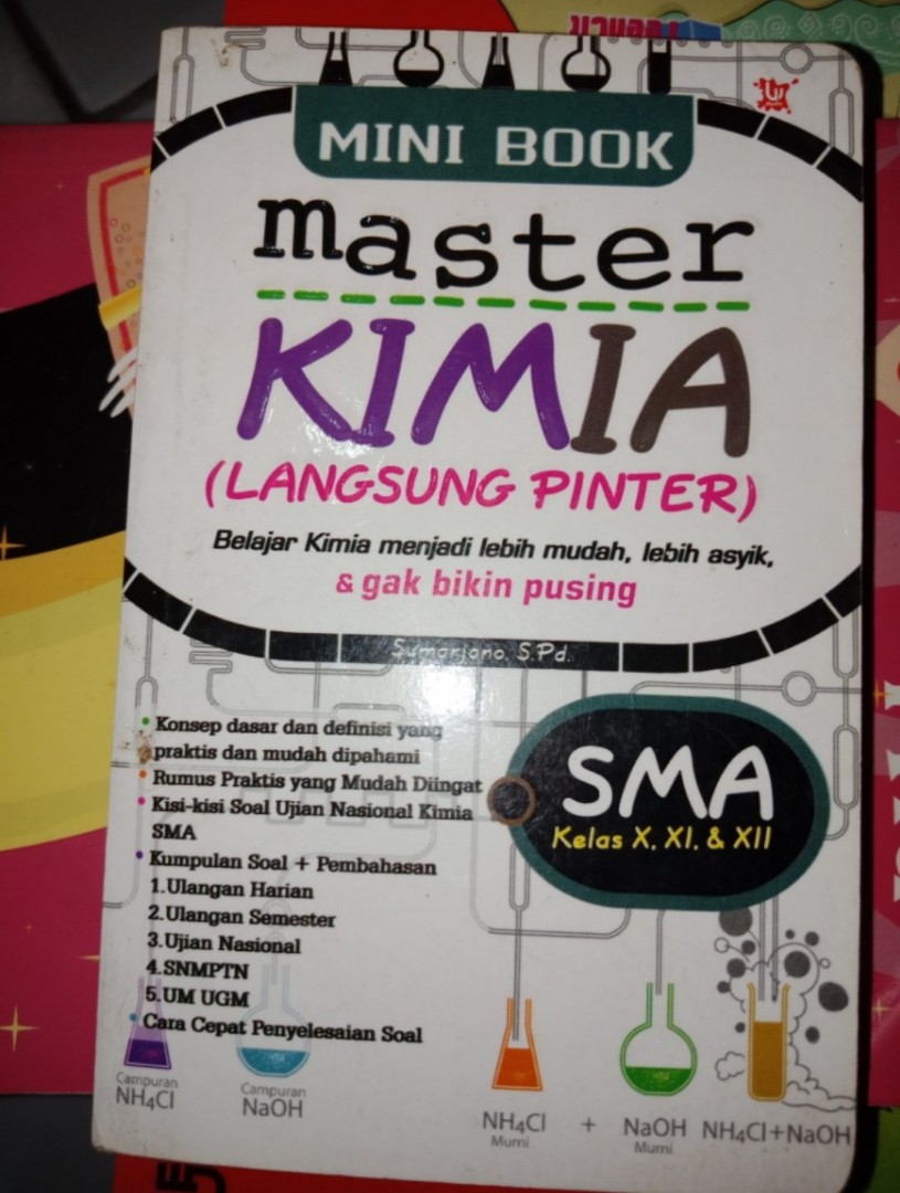 Master Kimia, Buku & Alat Tulis, Buku di Carousell