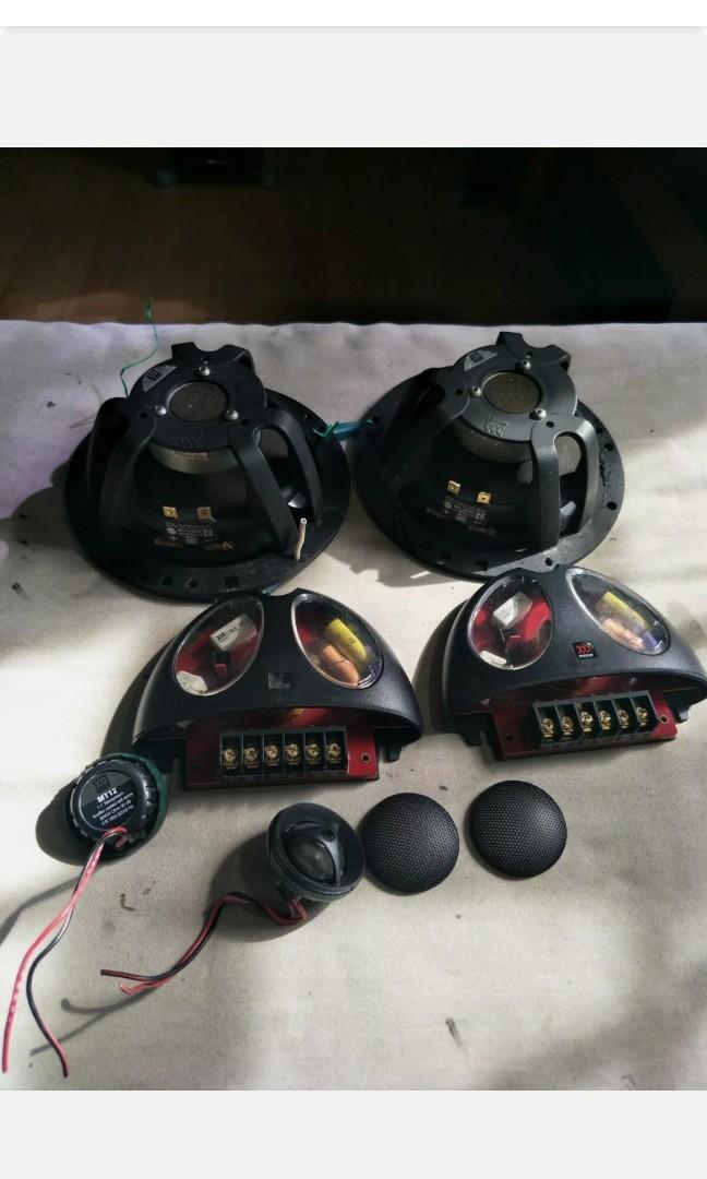 Morel Hybrid Ovation 6" woofer, MT12 Tweeter, MX20-4.5.6 Crossover ...