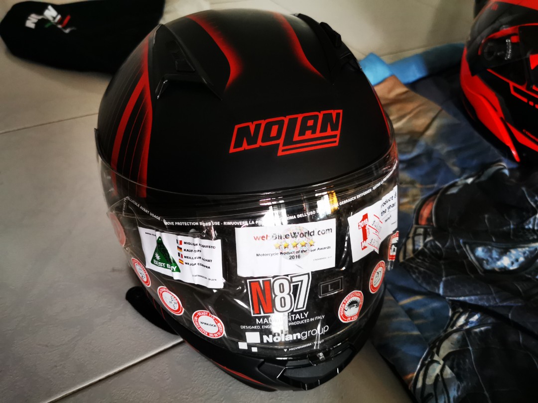 NOLAN FULL FACE HELMET, Motorcycles, Motorcycle Apparel on Carousell