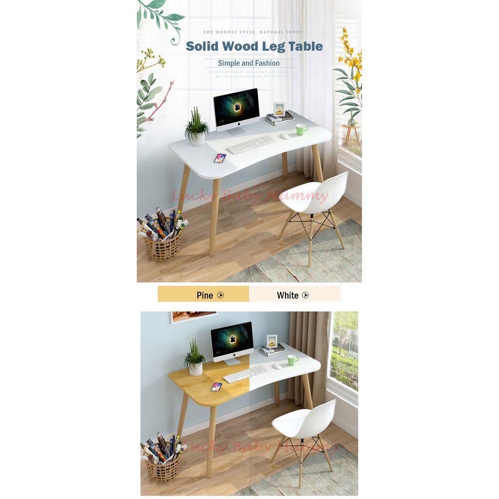 Nordic Table 100cm x 60cm x 75cm, Furniture & Home Living, Furniture ...