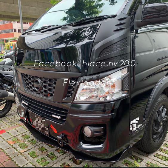 NV350 Front Fender Trim Black/ Nissan E25 Pillar Cover / Nissan CARAVAN ...