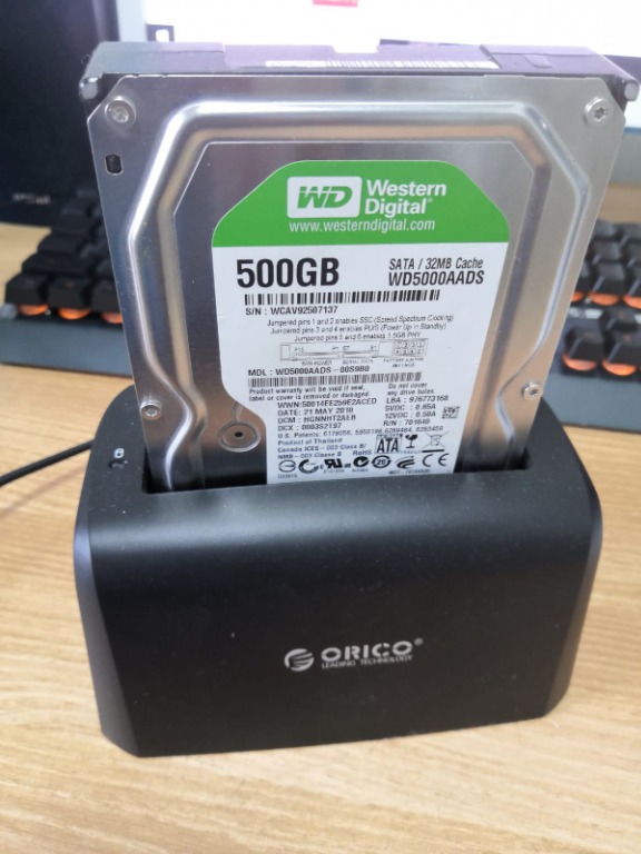 外置台機PC電腦硬盤讀取器hard disk reader, 電腦＆科技, 電腦周邊及配件, 硬碟及儲存器 - Carousell