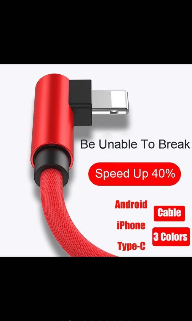 PO Fast Charging, Reversible cable for IOS/Android., Mobile Phones ...