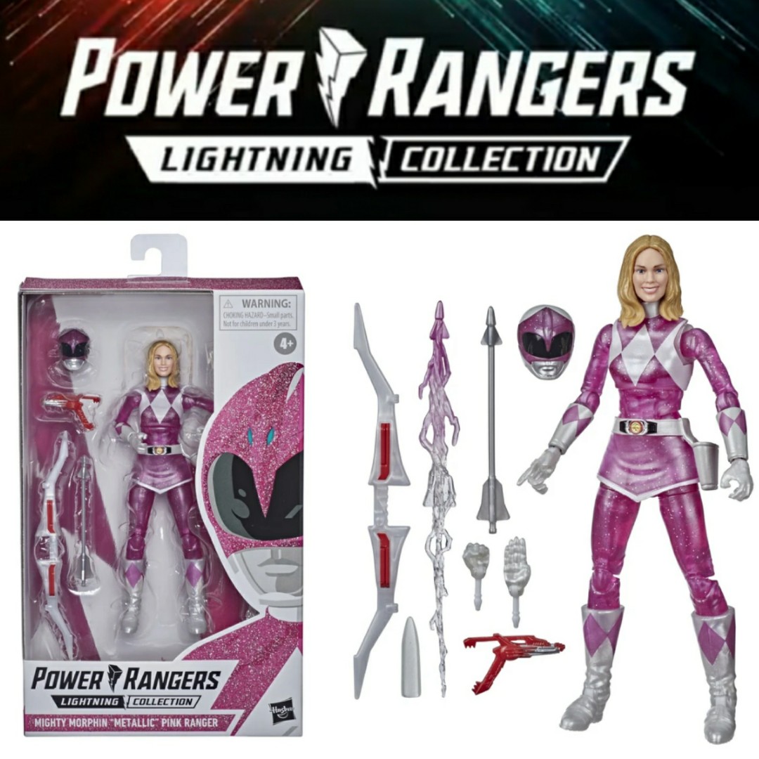 *pre order* Power Rangers Lightning Collection Metallic Armor Pink ...