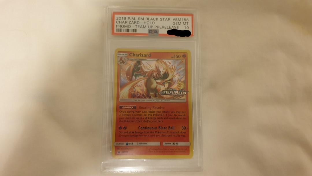 PSA 10 Charizard SM158 pre-release Pokemon pokémon, Hobbies & Toys ...