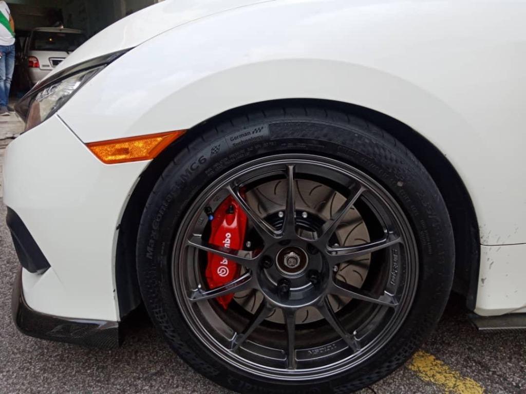 Recon Genuine Brembo F50 4 Pot Big Brake Kit with Rotor and Pad Package ...