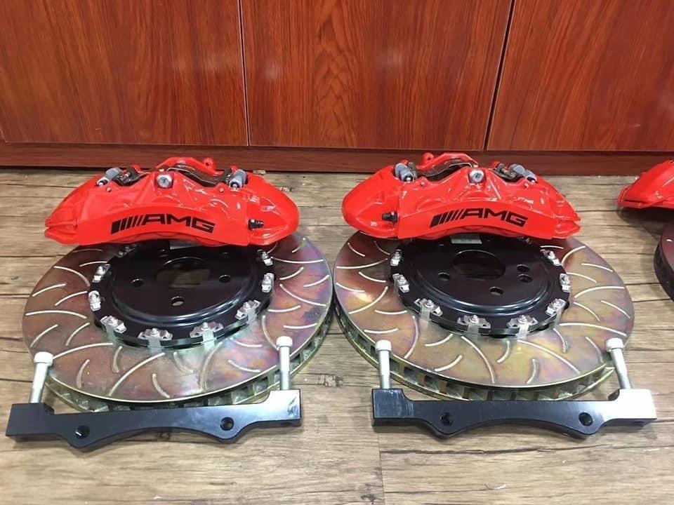 Recon Genuine Mercedes-Benz AMG C63 6 Pot Big Brake Kit with Rotor and ...