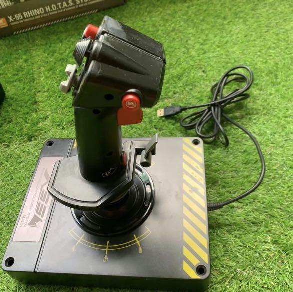 SAITEK X55 Rhino HOTAS system, Toys & Games, Video Gaming, Gaming ...