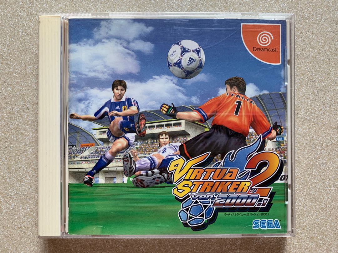 SEGA DREAMCAST VIRTUA STRIKER 2 ver 2000.1, 電子遊戲, 電子遊戲, PlayStation ...
