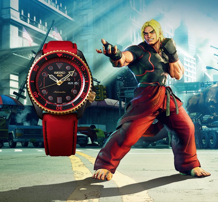 Seiko 5 “Ken” Street Fighter, Mobile Phones & Gadgets, Wearables ...