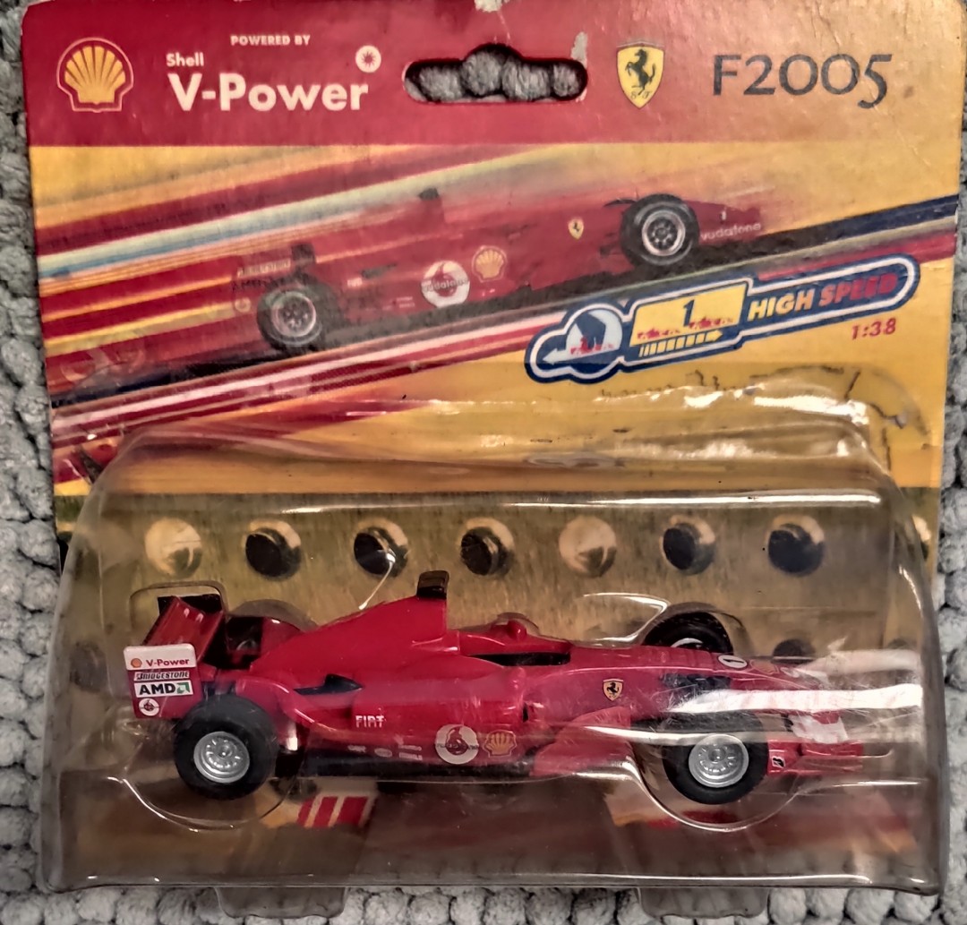 Shell Ferrari Toy Car, Hobbies & Toys, Toys & Games on Carousell